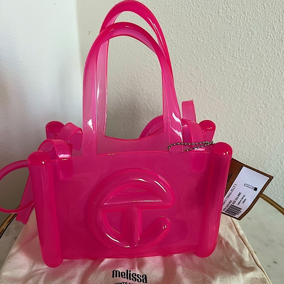 Telfar | Bags | Telfar X Melissa Pink Jelly Bag Small | Poshmark